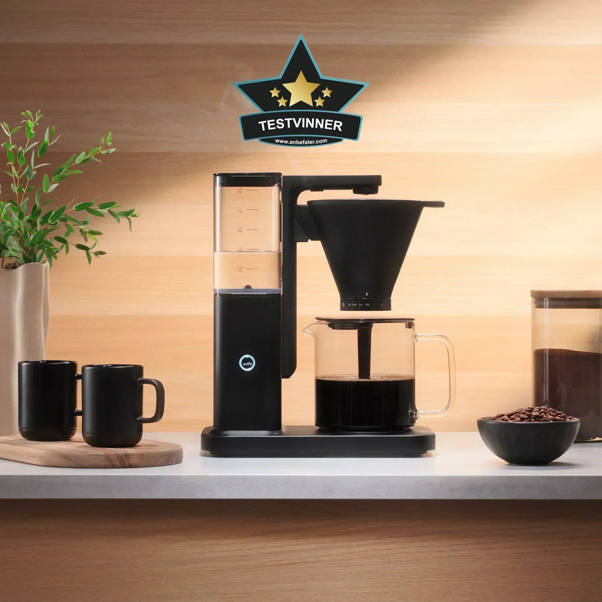 Test winner: Wilfa Zense Alux. Best Coffee Maker of 2025 – Wilfa Australia