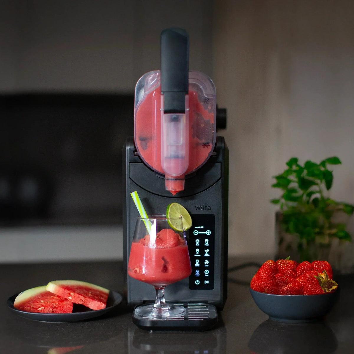 Slush | Watermelon & Strawberry | Wilfa Slush machine recipe – Wilfa ...
